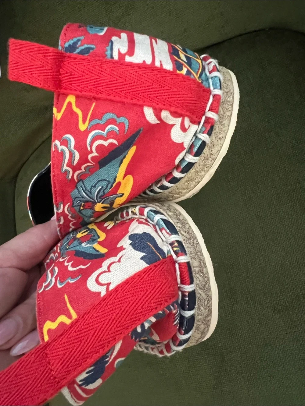 Polo Ralph Lauren | Shoes | Polo Ralph Lauren Barron Aloha Hawaiian Red ...